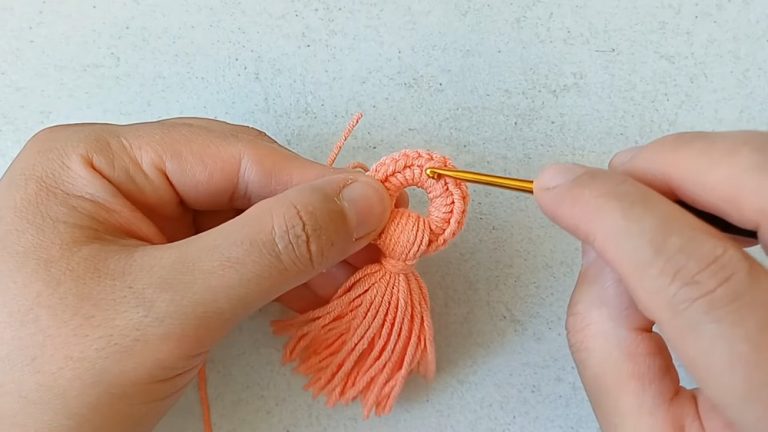 Free Crochet Angel Keychain Pattern With A Symbolic Touch - Crocht Art